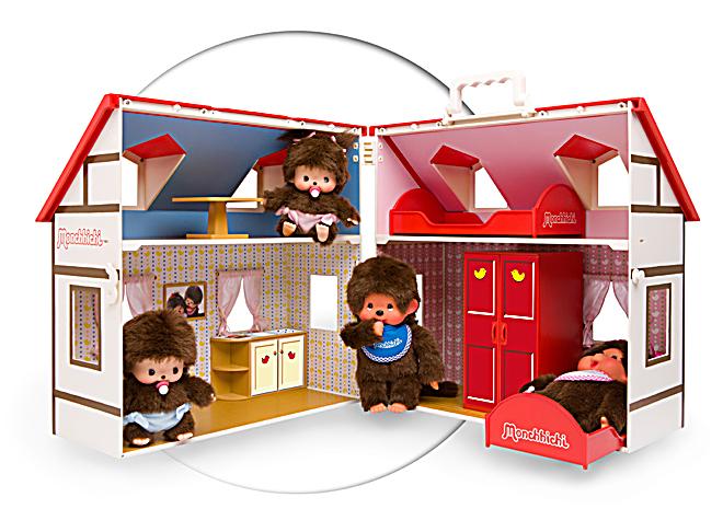 Monchhichi Spielhaus mit Zubehör jetzt bei Weltbild.ch bestellen