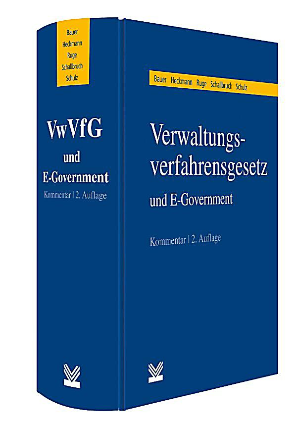 Verwaltungsverfahrensgesetz VwVfG und E-Government ebook | weltbild.de