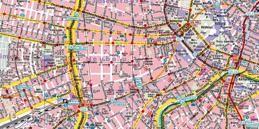 Freytag And Berndt Stadtplan Wien 1 20 000 Viena Wenen Viena Vienne