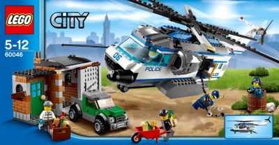 LEGO® 60046 City - Verfolgung mit dem Polizei-Hubschrauber | Weltbild.de