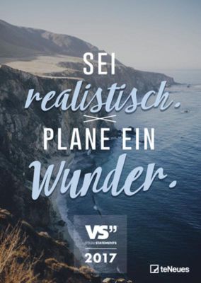 Visual Statements 2017 - Kalender bei Weltbild.de bestellen