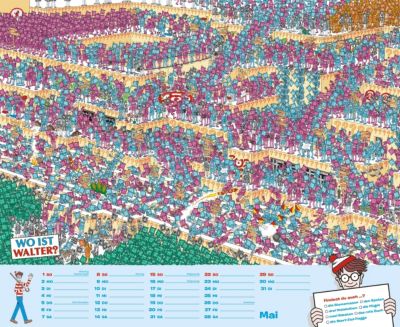 Wo ist Walter?, Suchbild-Kalender 2016 - Kalender bei Weltbild.de